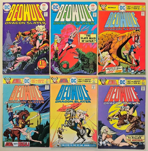 Beowulf Dragons Slayer DC Comics #1-6 Run Bronze Age Lot-6 | eBay