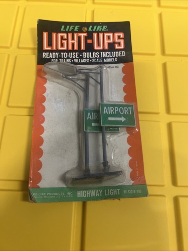 Vintage Life Like Trains HO Scale Light-Ups Highway Lights #s5078:200 ...