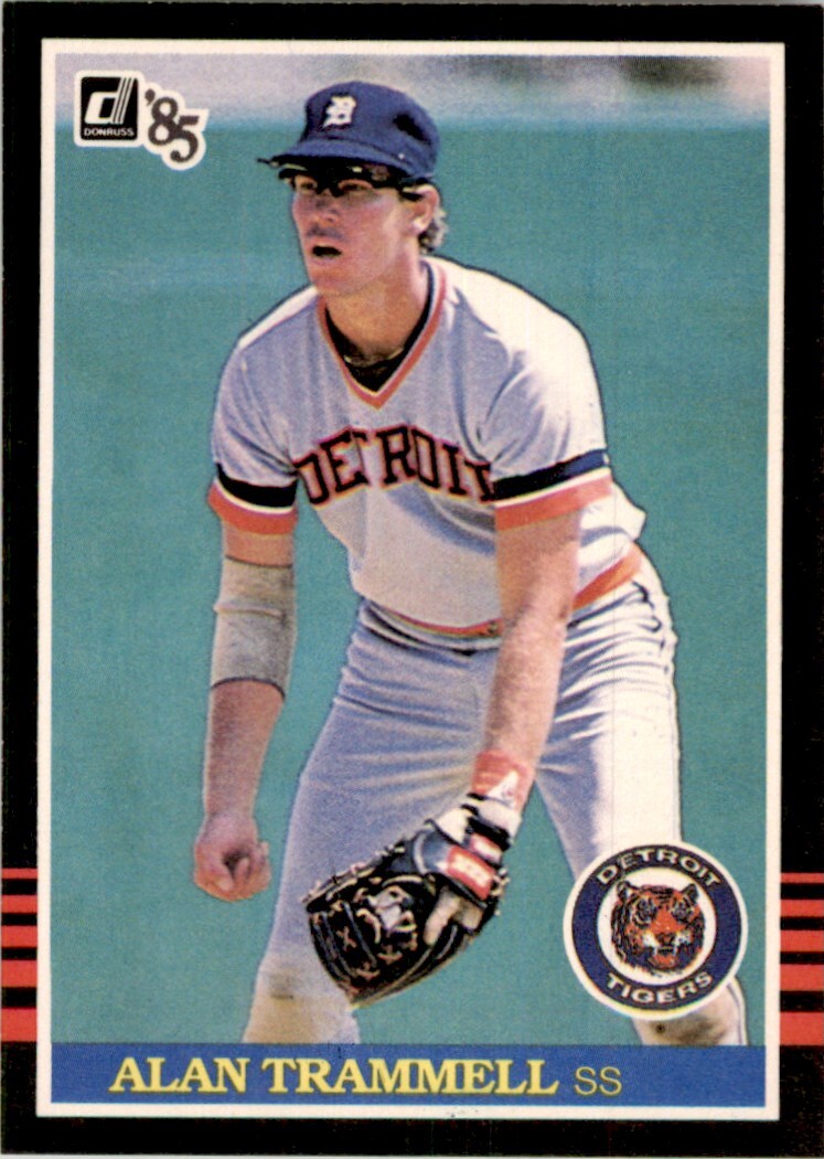 1985 Donruss Alan Trammell 102 Baseball Cards #171 | eBay