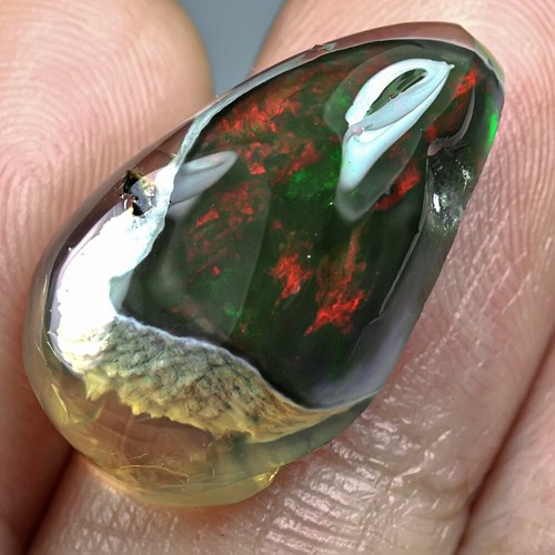 13.75Ct African Polished Crystal Opal Cab Specimen UPWC304 | eBay