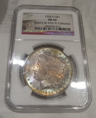 1904-O $1 Morgan Silver Dollar MS-66 NGC Stack's Collection GRAND ...