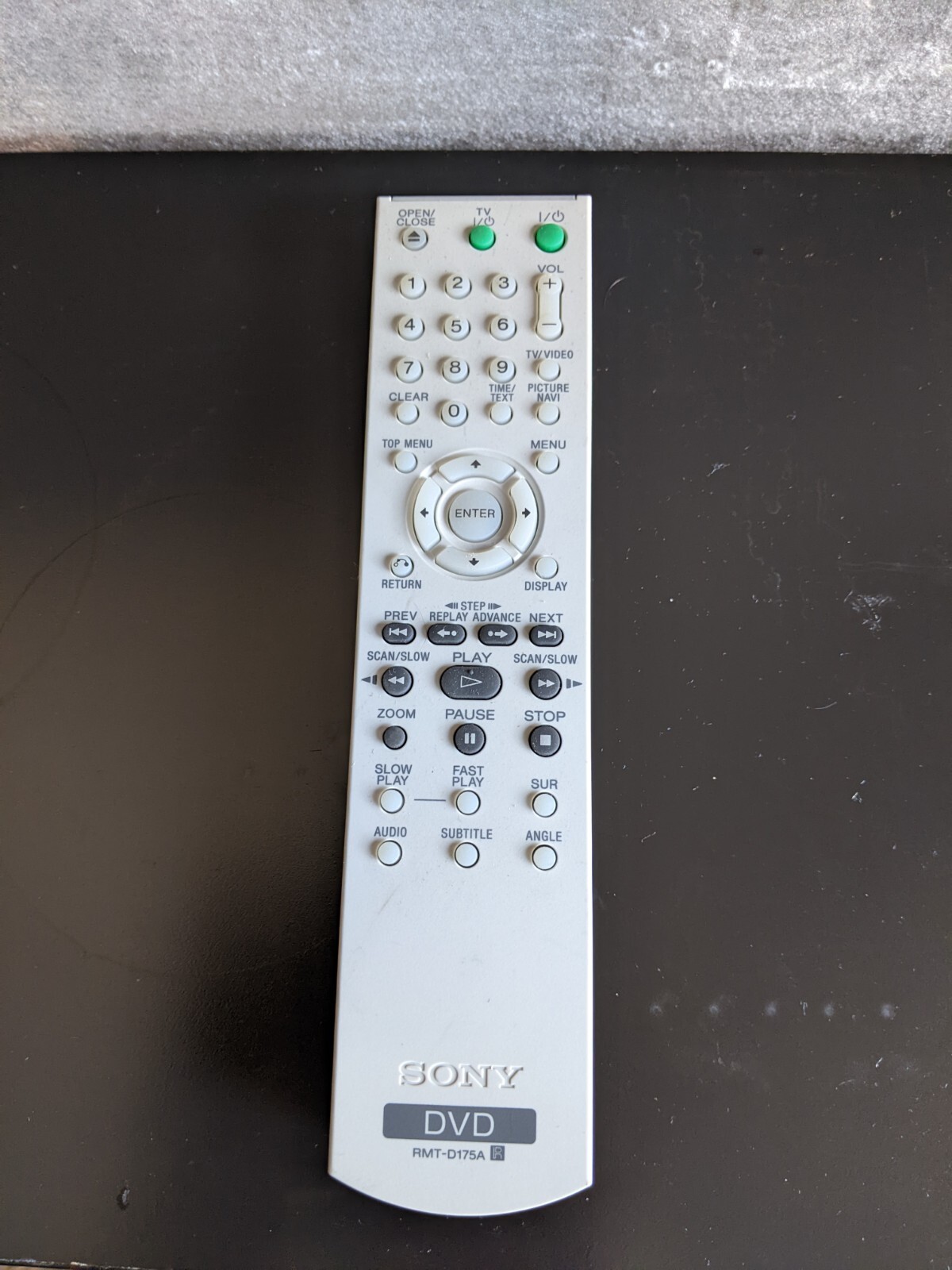 SONY Remote Control RMT-D175A for DVD Player - Tested & Working | eBay