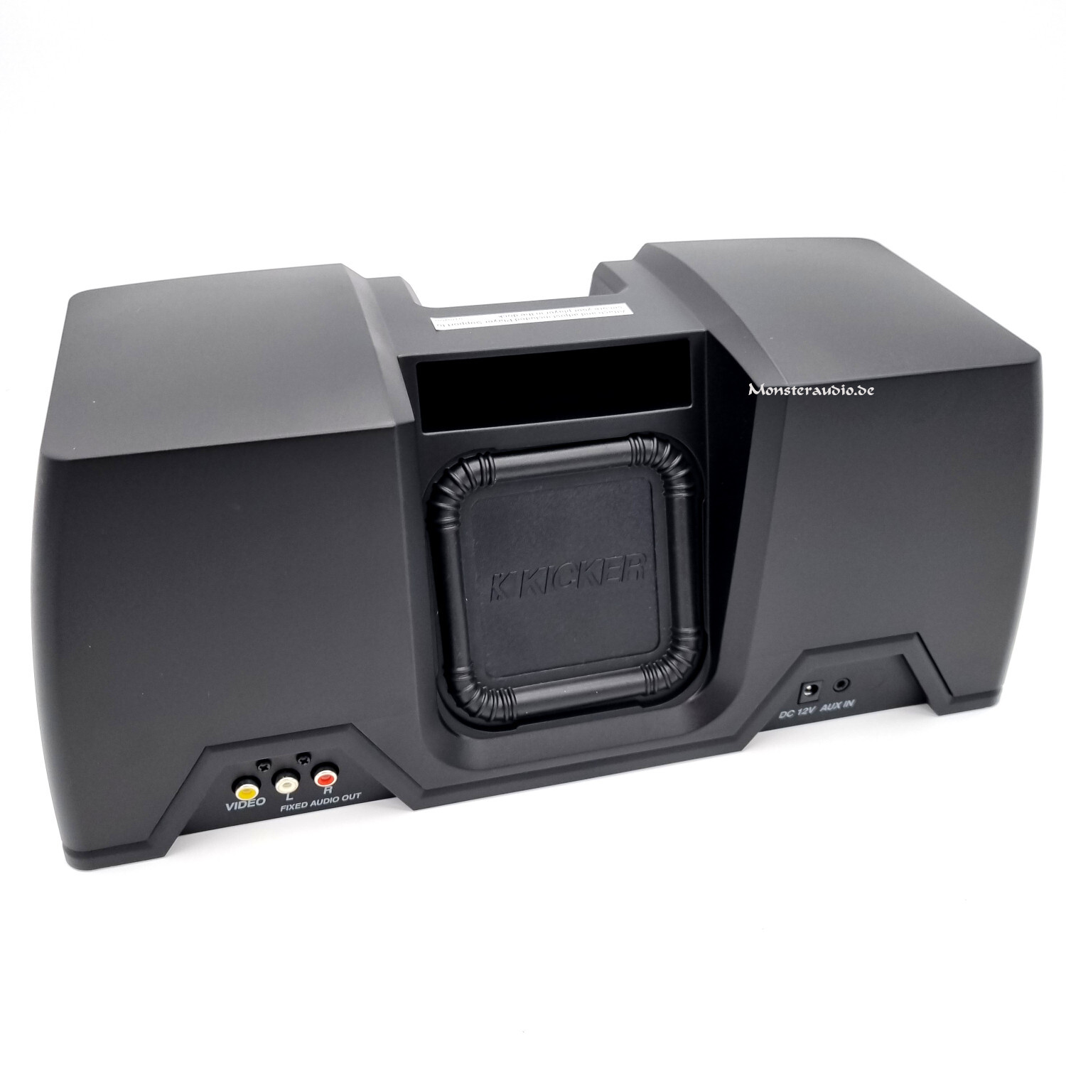 KICKER IK350 Stereo Boom-Box Bluetooth AUX Lautsprecher Subwoofer für ...