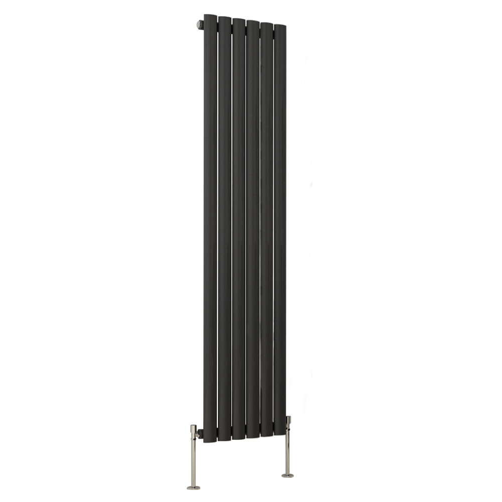 Vertical Horizontal Designer Bathroom Oval Column Radiator White ...