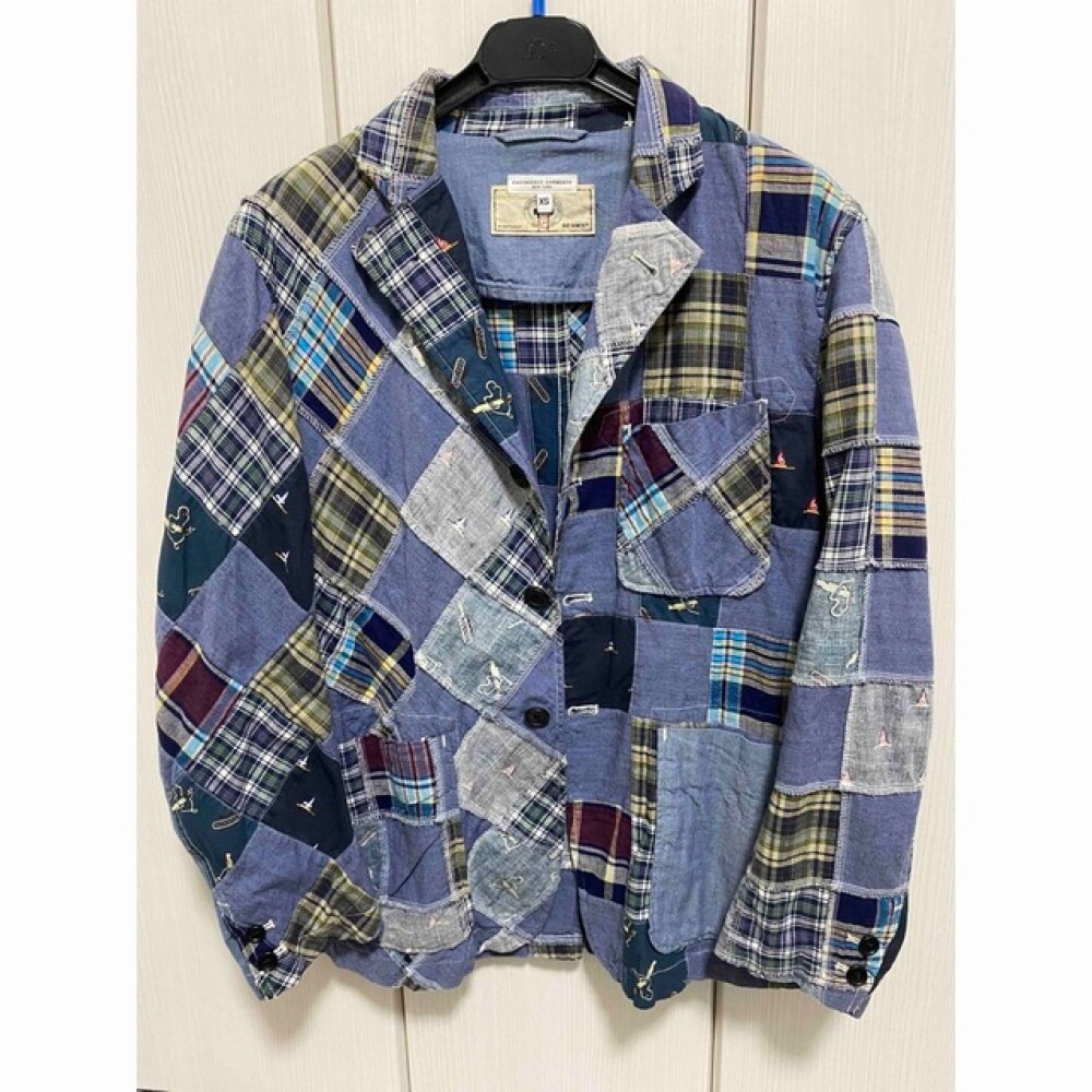 used Beams Bespoke Engineered Garments Patchwork Jack… - Gem