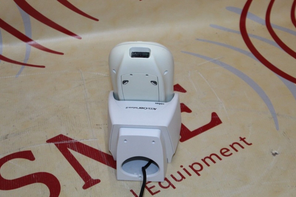 Roche Cobas Accu-Chek Inform II Diagnostic Glucose Monitor with Base ...