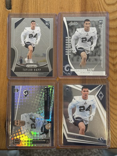 (4) Taylor Rapp Los Angeles Rams Rookie Lot | eBay