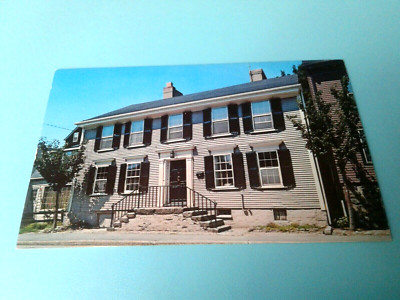 MASSACHUSETTS: CAPTAIN RICHARD TREVETT HOUSE MARBLEHEAD - VINTAGE OLDE ...