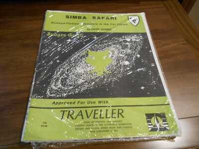 Traveller Simba Safari Judges Guild SW! | eBay