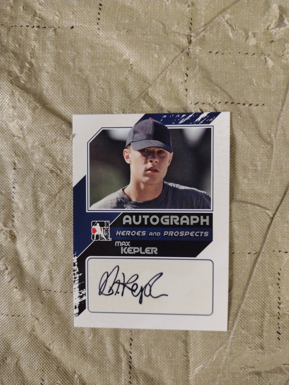 2011 In The Game Heroes And Prospects Max Kepler Autograph | eBay