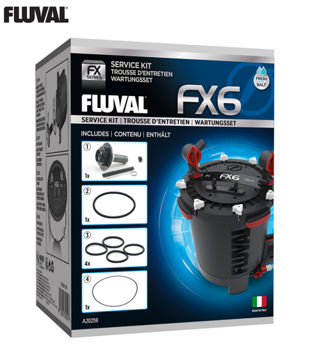 FLUVAL FX SERIES FX6 SERVICE KIT FOR FX6 CANNISTER FILTER FISH TANK ...