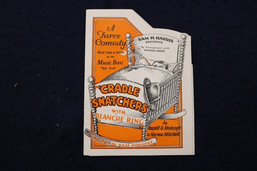 1927 CRADLE SNATCHERS WITH BLANCHE RING PROGRAM - HUMPHREY BOGART - K ...