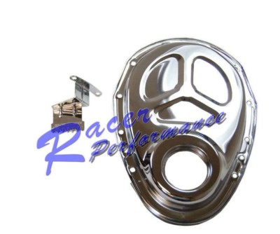 SBC CHEVY CHROME TIMING COVER & TAB 283 305 327 350 Provision Camshaft ...