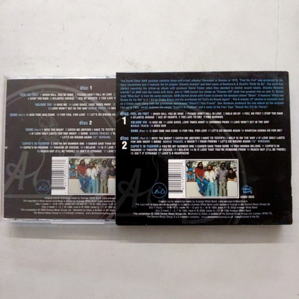 Average White Band The Collection Volume 4 CD Box Set Compilation 4 ...