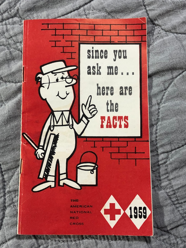 Vintage 1959 Facts Booklet American Red Cross | eBay