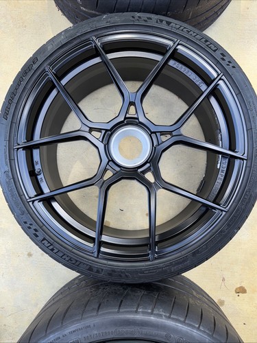 Porsche center lock wheels Forged One FF10 Black | eBay