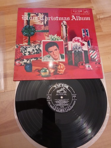 ELVIS PRESLEY CHRISTMAS ALBUM LOC 1035 ORIGINAL JAPAN 1962 LP BLACK ...