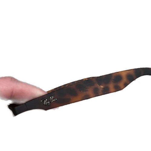 Ray Ban JUSTIN CLASSIC Sunglasses in Havana Leopard Tortoise Rubber ...