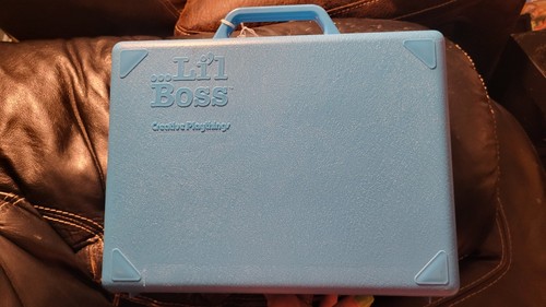 Creative Playthings L'il Boss Toy Desk Playset Typewriter Rotary Phone ...