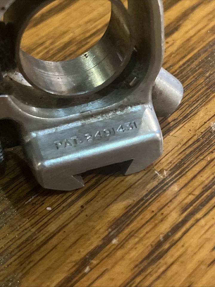 J. Unertl External Adjustable 7/8” Tube Scope Ring Sight | eBay