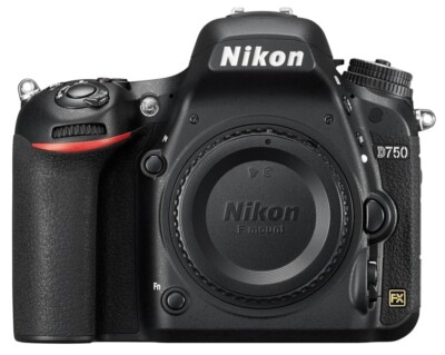 NIKON D750 24MP DIGITAL SLR CAMERA - D 750 - DSLR - GOOD | eBay UK