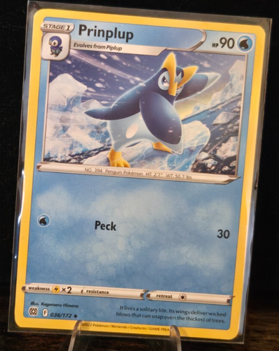 Pokémon TCG - Prinplup - 36/172 - Brilliant Stars | eBay