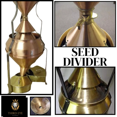 Boerner (Brass) Seed Divider Sample Seeds Grain Divider R&D Quality ...