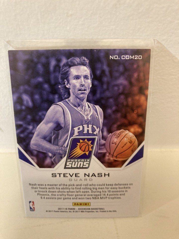 2017 Panini Ascension Composure - Steve Nash (Panini NBA Dunk Digital ...