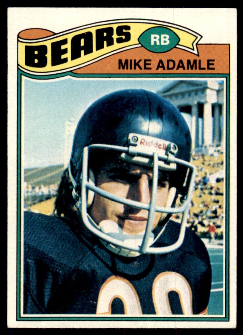 1977 Topps Mike Adamle Football Card Chicago Bears #481 | eBay