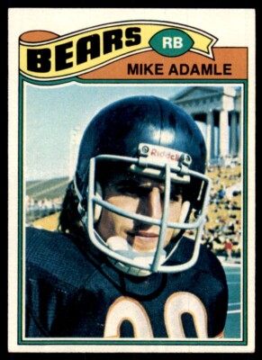 1977 Topps Mike Adamle Football Card Chicago Bears #481 | eBay