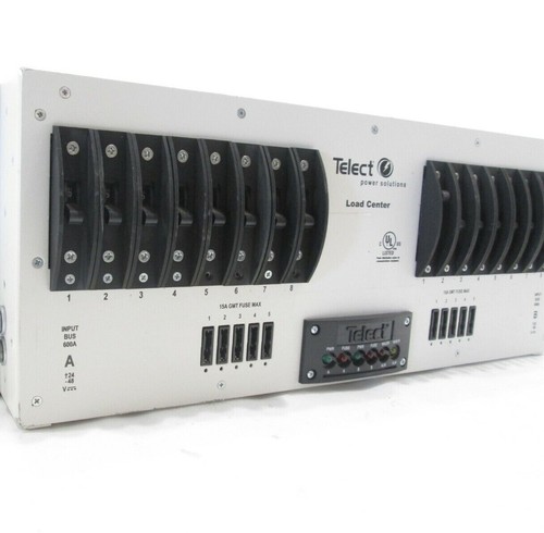 TELECT 600CB08 FUSE PANEL 600A DUAL-FEED 8/5 CIRCUIT BREAKER | eBay