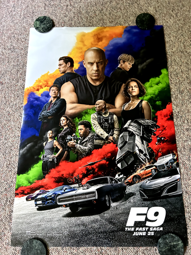 F9 Fate of the Furious / Fast 9 - Original DS Movie Poster 27x40 D/S ...