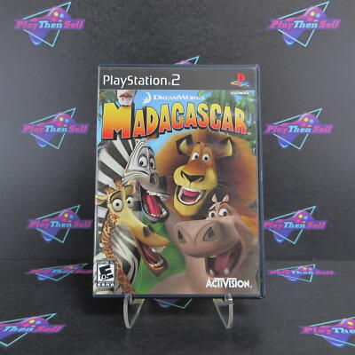 Madagascar PS2 PlayStation 2 - Complete CIB 47875807570 | eBay