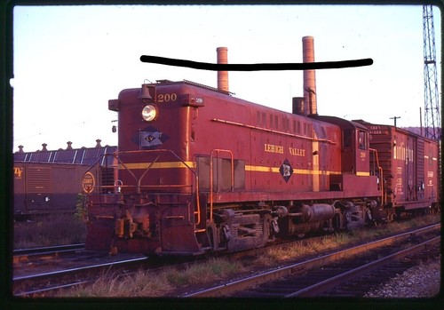 vb81 Orig. Slides Lehigh Valley RR 200 Baldwin at Sayre, Pa | eBay