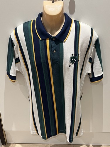 AUSTRALIA CRICKET PLAYER SHIRT POLO 1994/1995 VINTAGE SMALL ISC ACB ...