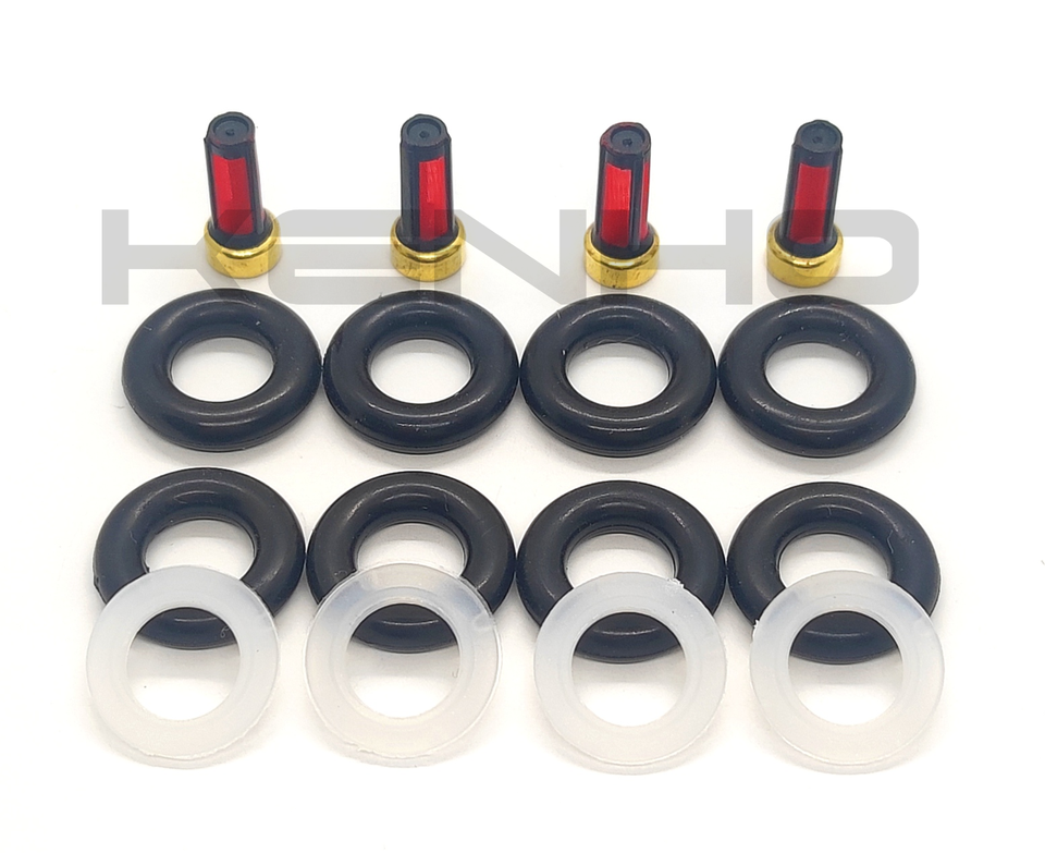Injector repair oring seal kit for 2001-2002 Saab 9-3 2.0L Turbo B205 ...