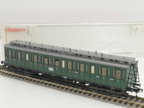 Fleischmann 5087 Passenger Car 3. Class 41 811 DRG Dc H0 Top! Boxed ...