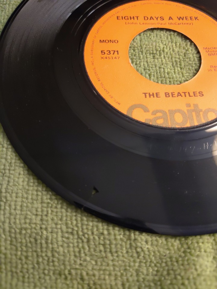 The Beatles 45 rpm vinyl records - Lot of 5 | eBay