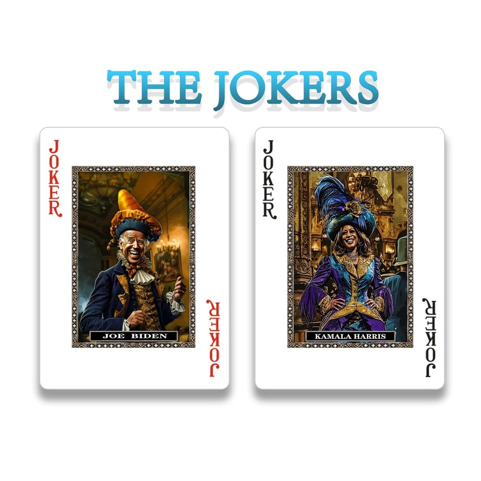 Trump Playing Cards - Maga Poker Cards, Waterproof, Donald Trump Gift ...