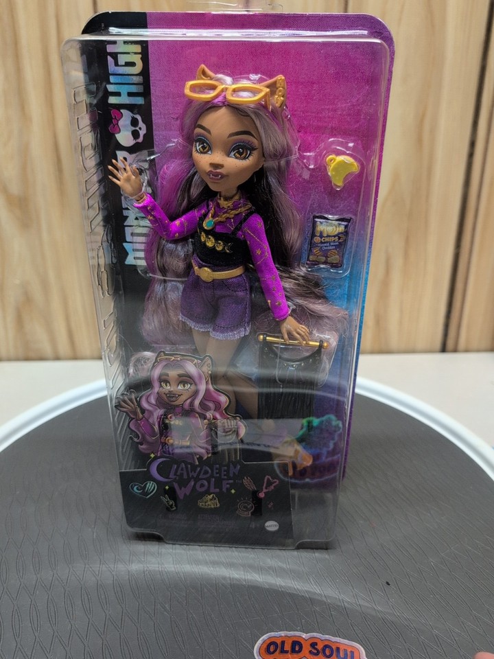 Monster High CLAWDEEN Wolf Clawdeen's Day Out Doll 2022 Mattel HKY72 ...