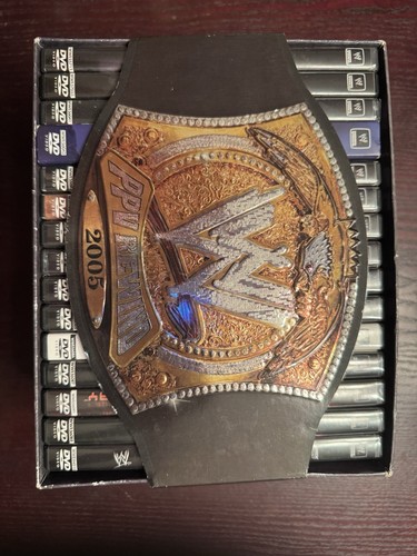 WWE 2005 dvd box set ppv rewind | eBay