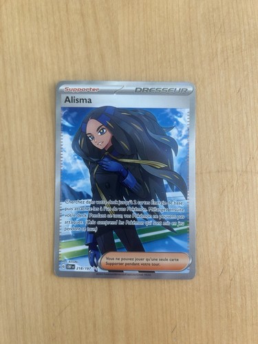 Carte Pokemon Alisma 218/197 Flammes Obsidiennes EV3 Neuve FR | eBay