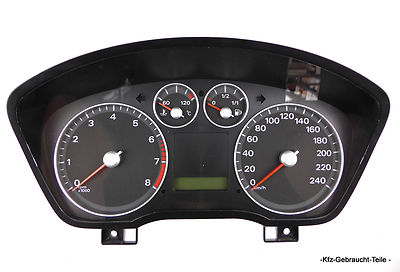 Instrument Cluster Ford Focus 4M5T10849gR Tacho Tachometer Cockpit ...