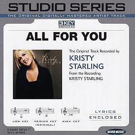 All For You - Kristy Starling - Accompaniment Track | eBay