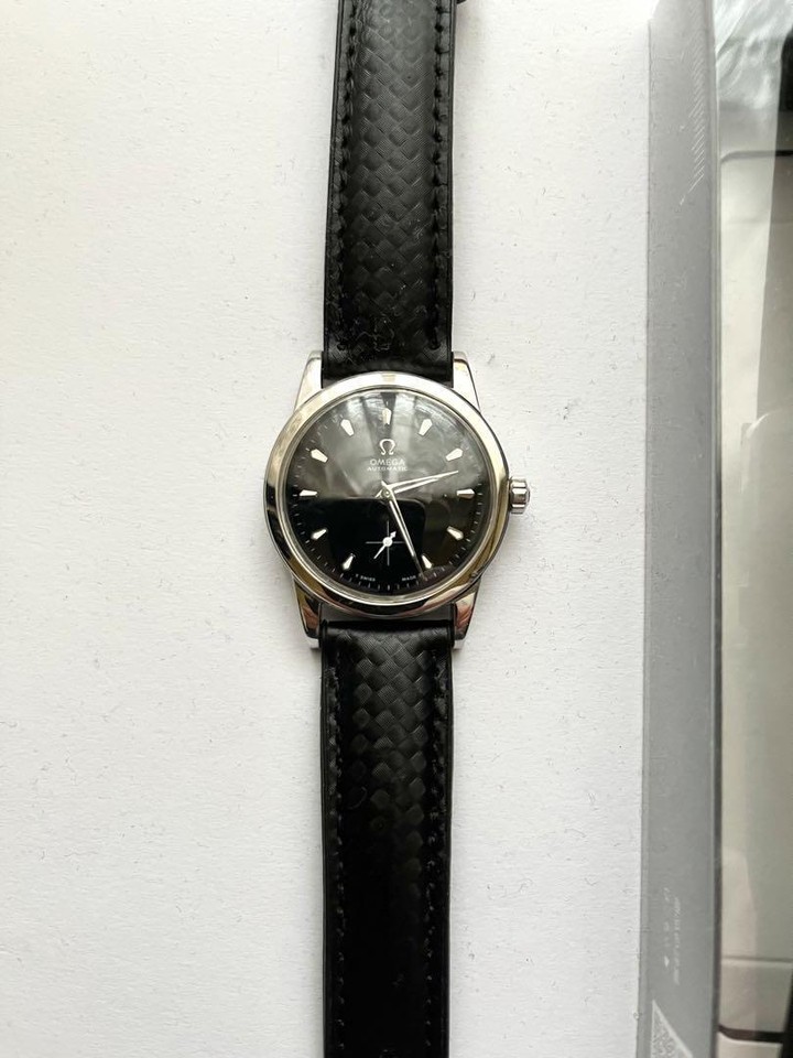 Omega Half Rotor Automatic Watch Men'S Cal342 Vintage Black Record | eBay