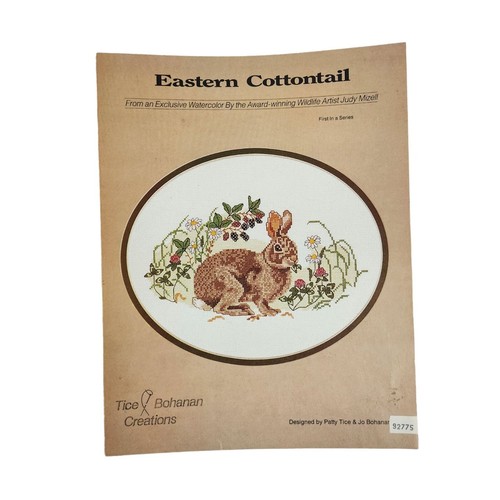 Eastern Cottontail Cross Stitch Booklet Judy Mizell by Tice & Bohanan ...