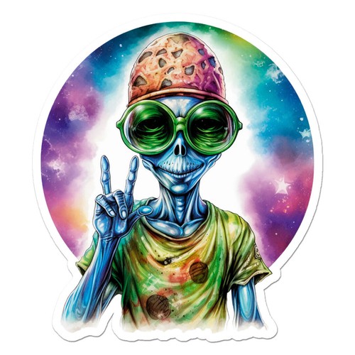 Alien Galaxy Vinyl Decal Sticker - ebn9860 | eBay