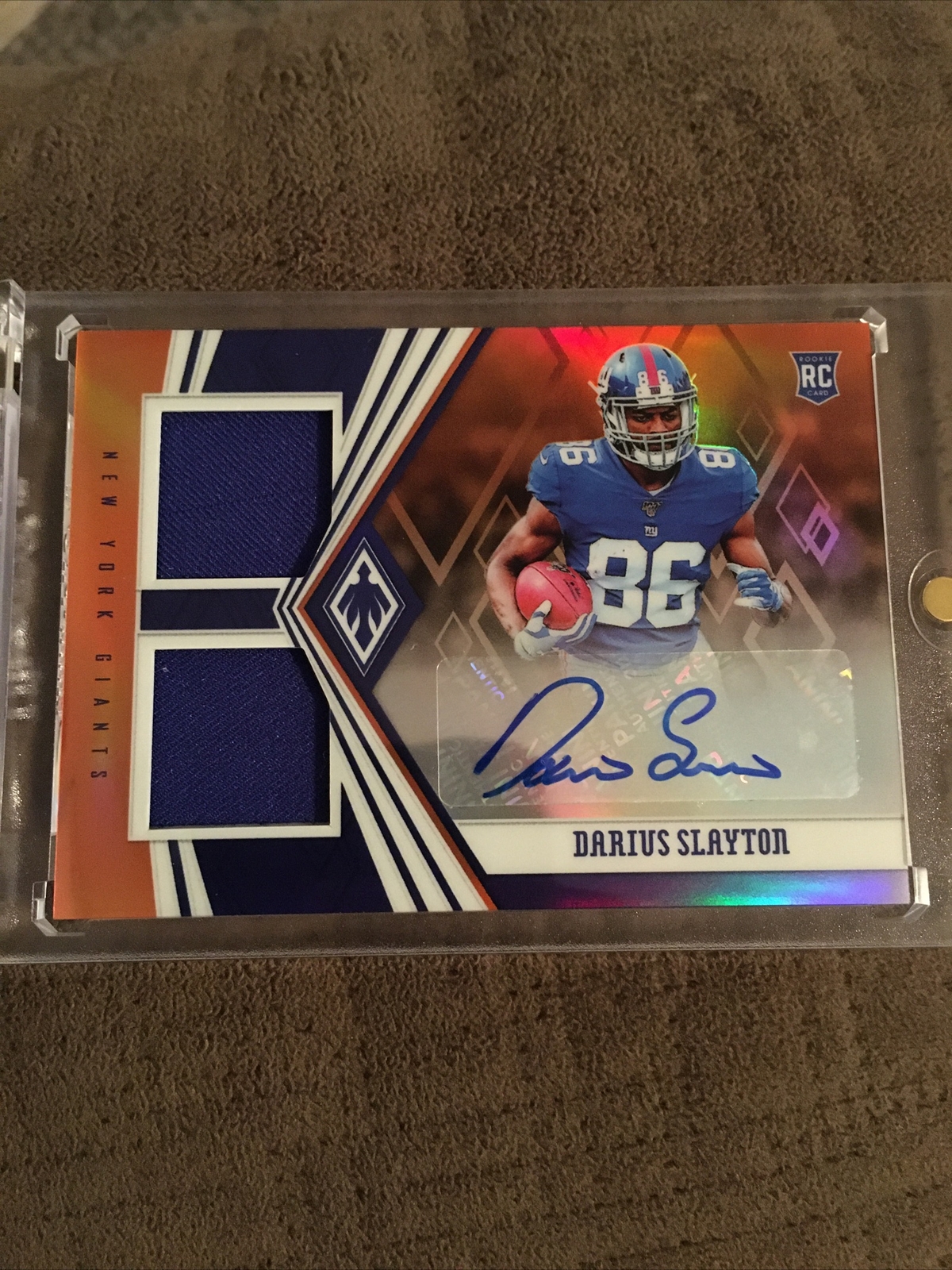 2019+Panini+Phoenix+-+RPS+Rookie+Auto+Dual+Jersey+%23RDA-DR+Darius ...