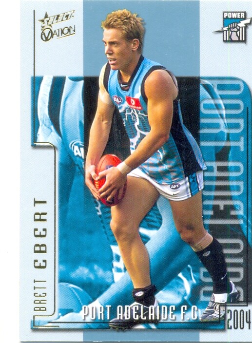 2004 AFL Series 2 Select OVATION Common Card 108 - Brett Ebert - Port Adelaide | eBay