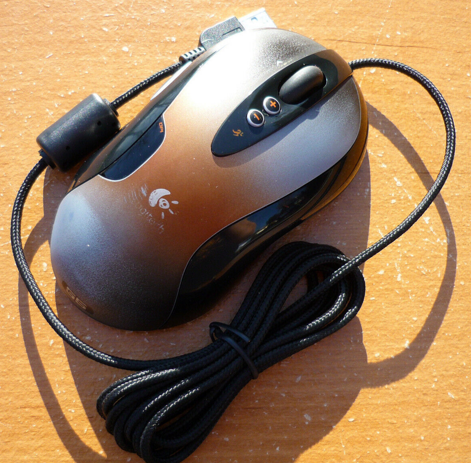 Logitech G5 Laser Gaming Mouse M-UAC113 831411-1000 - Cleaned & Tested ...